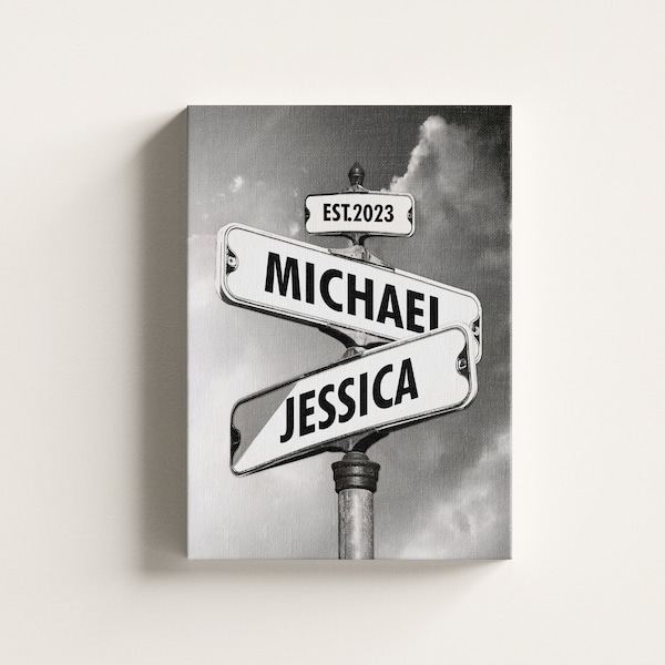 Wedding Street Sign - Etsy