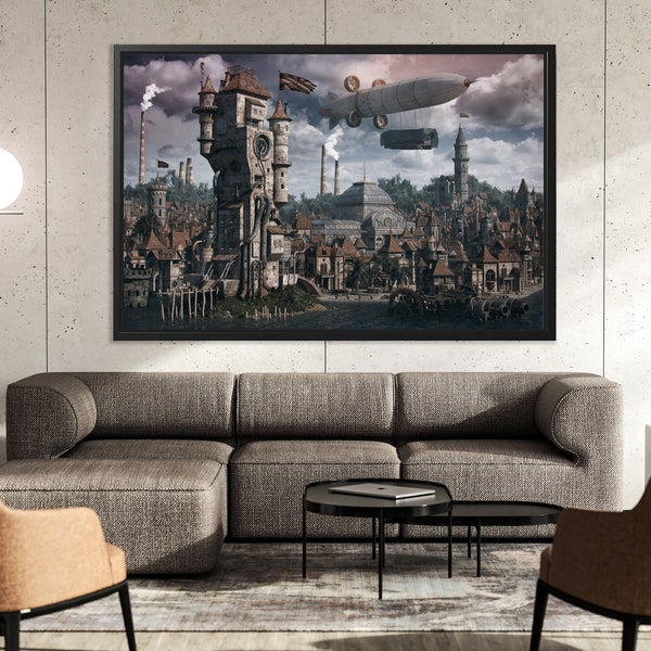 Steampunk Poster - Etsy