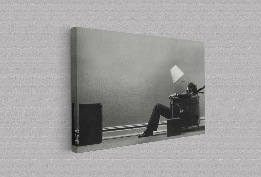 Blown Away Guy Maxell Ad 1979 Steve Steigman Canvas, 1979 Steve Steşgman Poster, Living Room ...