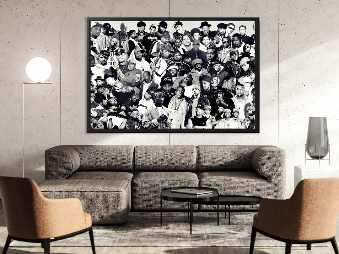 Hip Hop Legend, Legend Rappers Poster, Eminem, 2pac, Snoop Dogg, Ice ...