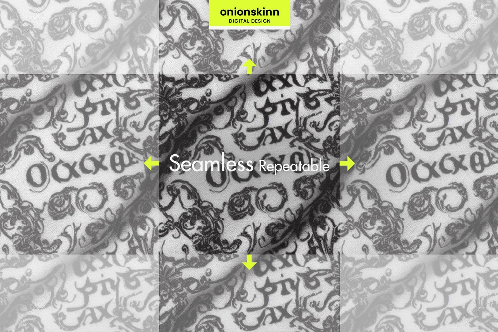 Dark Academia DIGITAL SEAMLESS PAPER Midnight Gothic Vintage Aesthetic ...