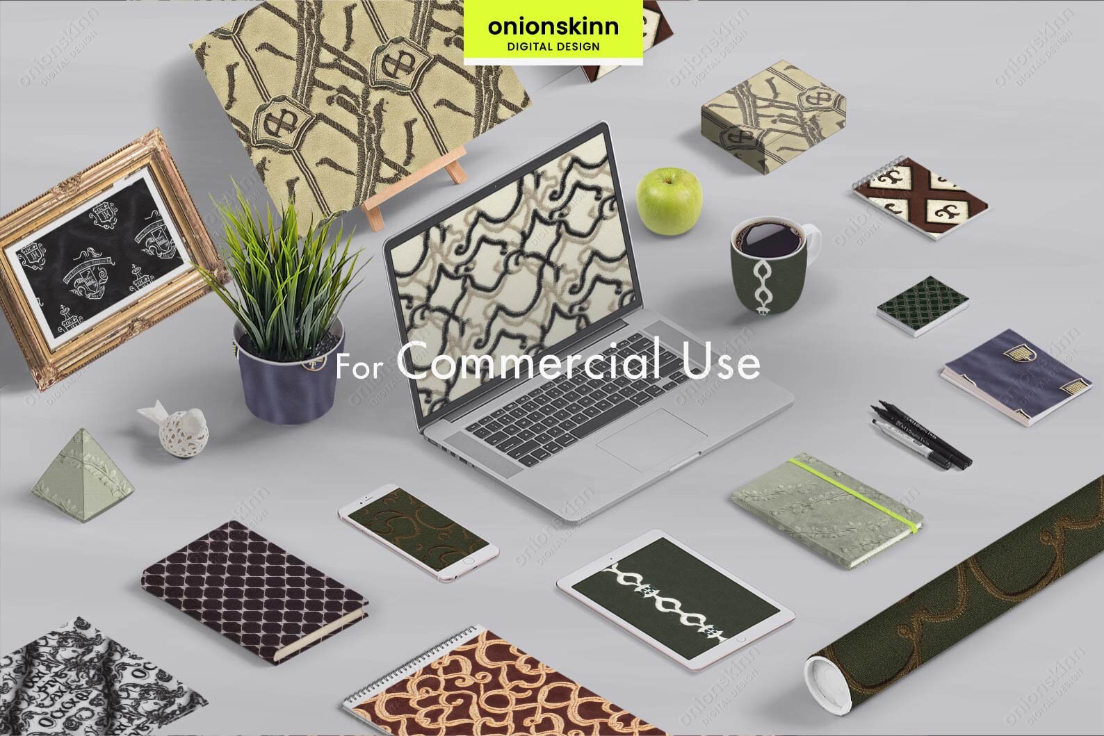 Dark Academia DIGITAL SEAMLESS PAPER Midnight Gothic Vintage Aesthetic ...