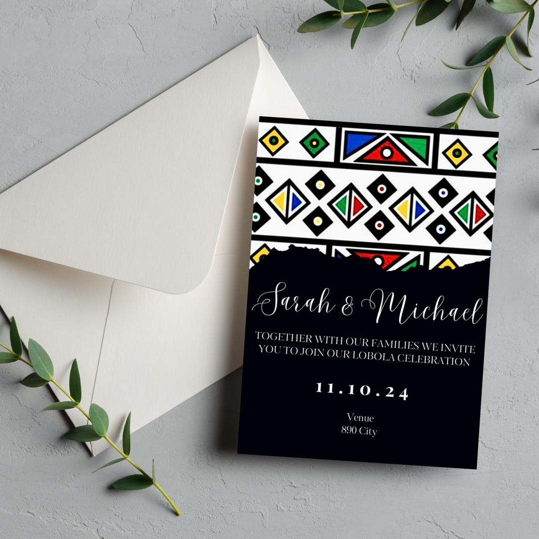 Traditional Wedding | Wedding Invitation |african Traditional Wedding ...