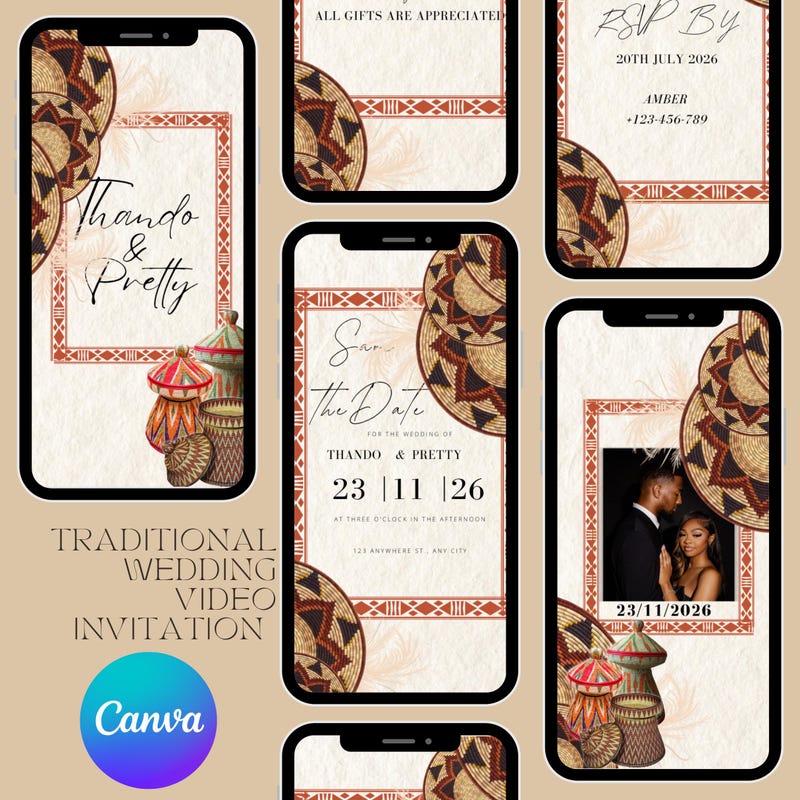 Lobola Invitation - Etsy