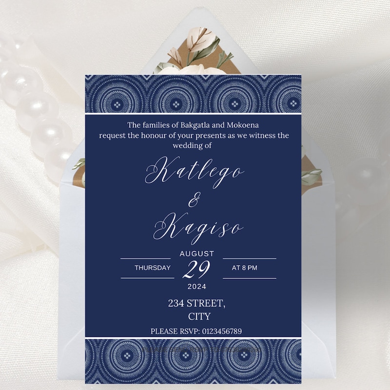 Lobola Invitation - Etsy