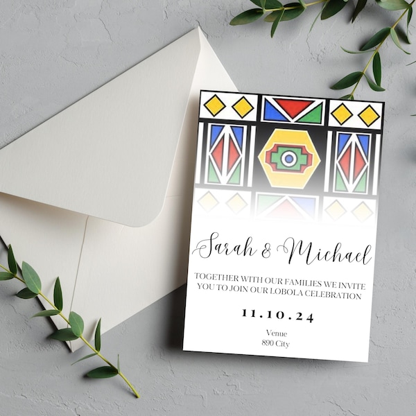 Lobola Invitation - Etsy