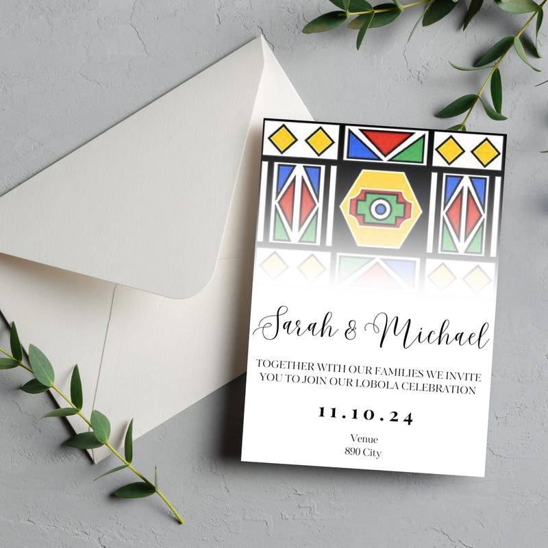 Lobola Invitation - Etsy