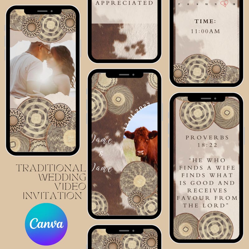 Lobola Invitation - Etsy