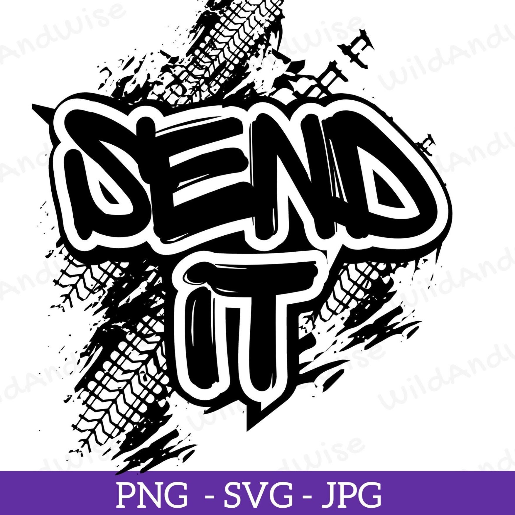 Send It PNG Digital Download, Offroad SVG, Muddy Riding Sublimation ...