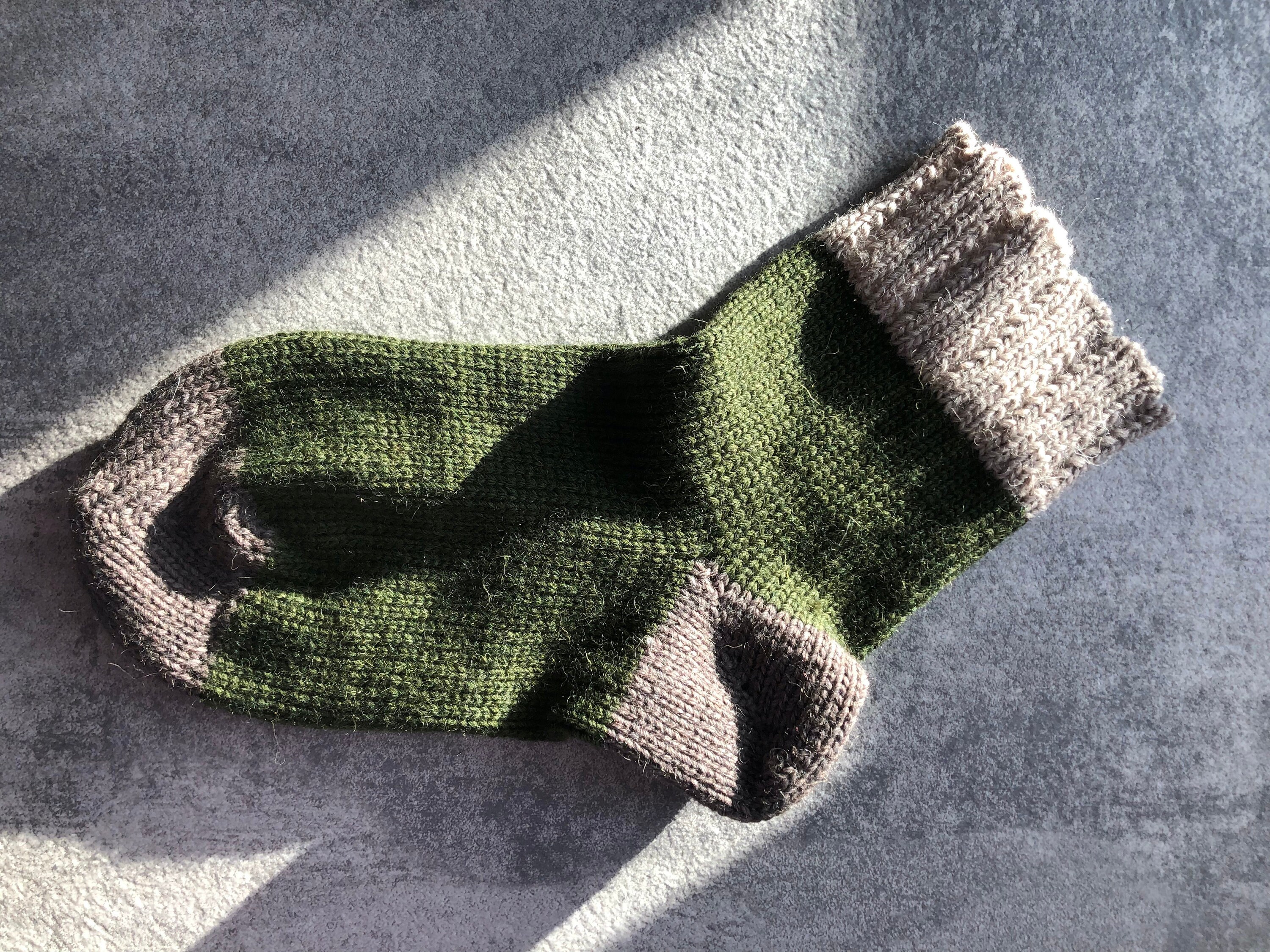 Socks on a Single Bed Knitting Machine Tutorial, Sizes 38,40,43 Mid ...