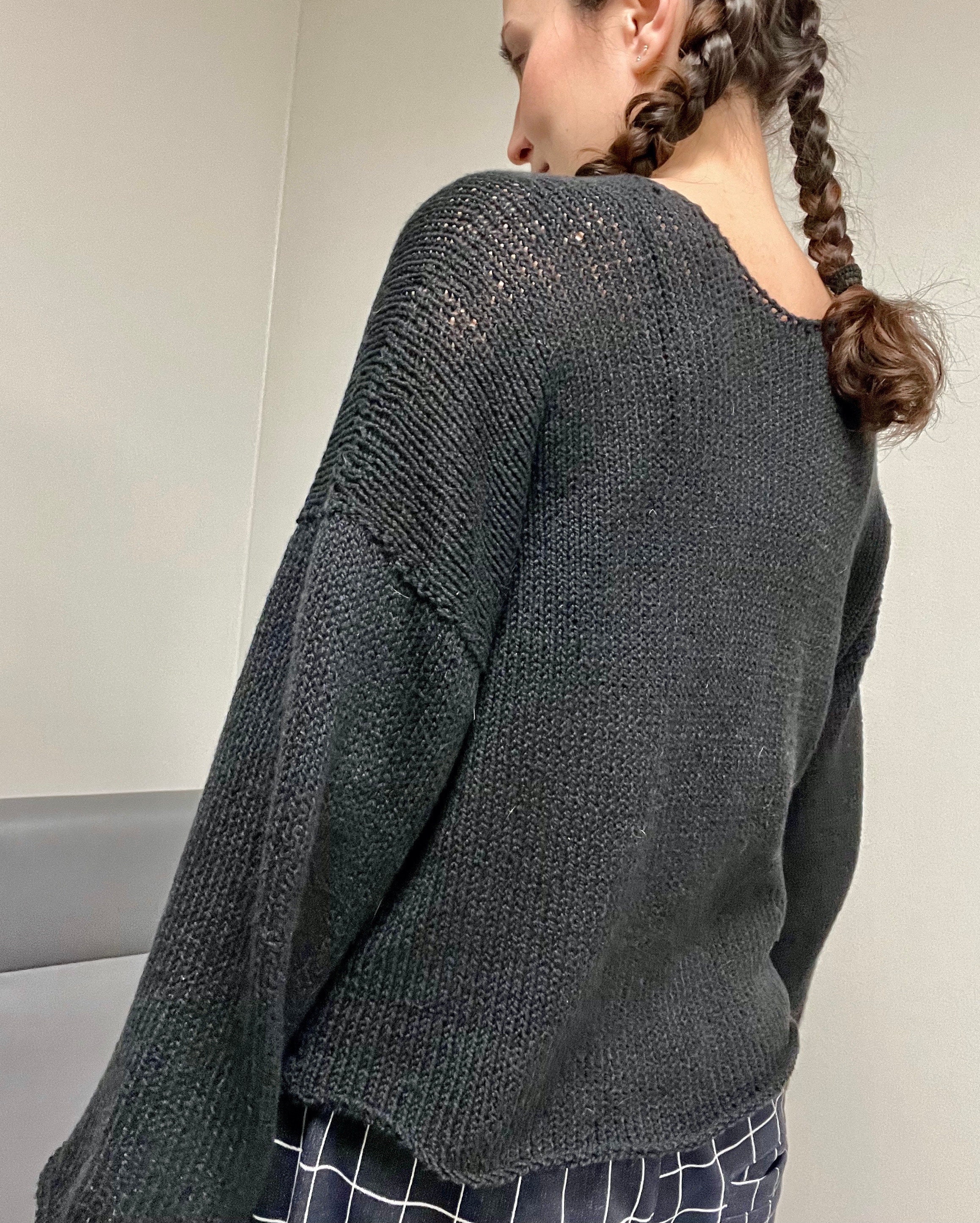 Basic Papyrus Sweater, Knitting Machine, Pattern for Beginners + Gift ...