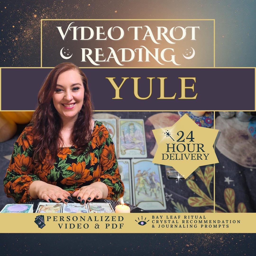 Yule Tarot Video Reading, Winter Solstice Insight, Seasonal Guidance ...
