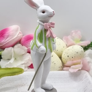 Easter Rabbit Boy, Rabbit Girl Figure, Easter Baby 2024 Easter Figure ...
