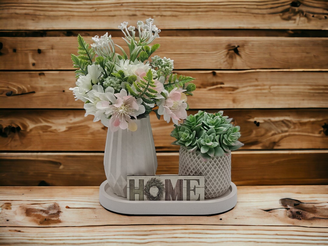 Ceramic Vase, Tray Set, Ceramic Home Decoration, Mini Vase, Ceramic ...