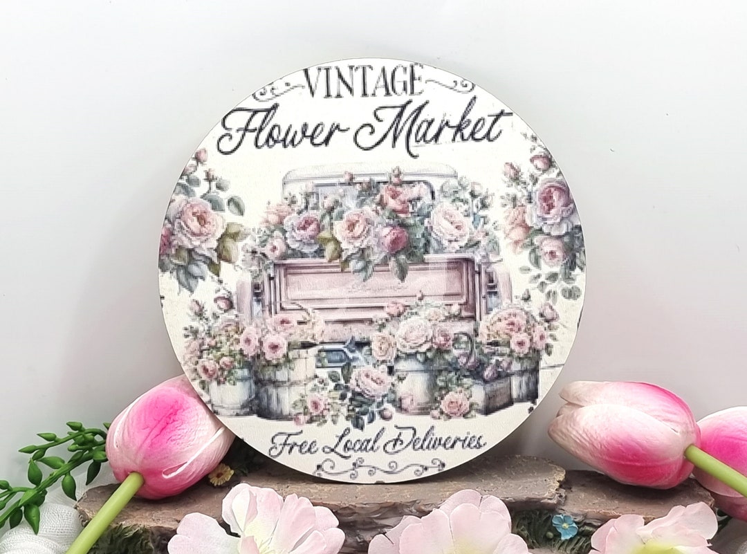 Physical Product Colorful Wooden Sign, Wreath Sign, Door Decoration ...