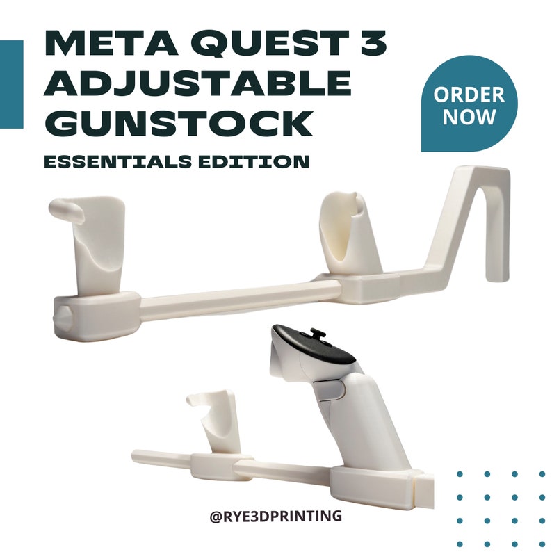 Meta Quest 3 Adjustable Gunstock Essentials Edition - Etsy UK