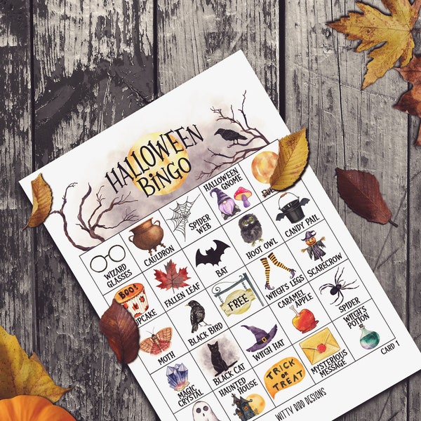 Halloween Bingo - Etsy