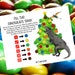 Printable Roll A Tree Christmas Unicorn and Dinosaur Game - Activity ...