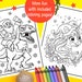 Printable Roll A Tree Christmas Unicorn and Dinosaur Game - Activity ...