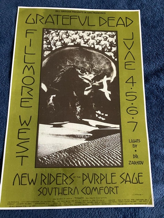 Fillmore West Poster - Etsy