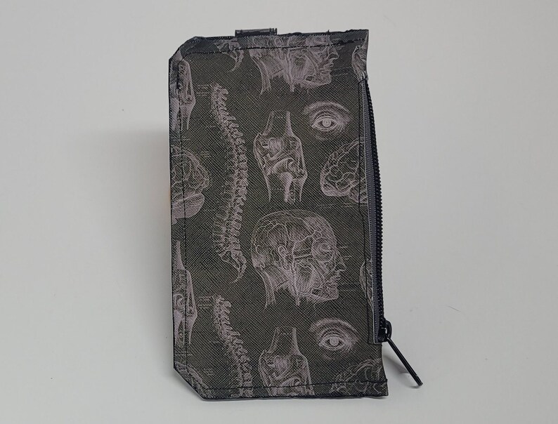 Slim Wallet, Minimalist Wallet, Card Holder, Anatomy Lover, Purse Pal ...