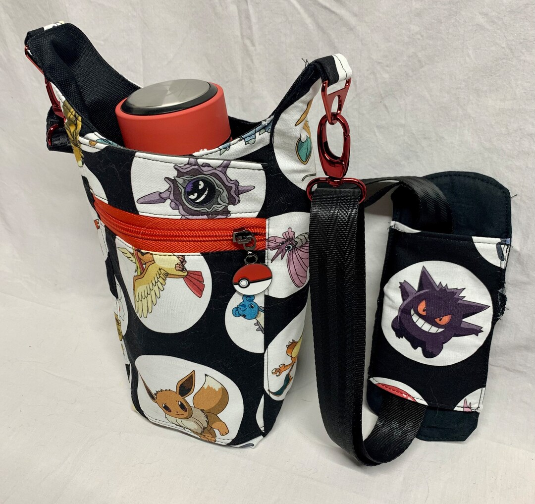 Pokemon Water Bottle Holder, Water Bottle Sling, Water Bottle Carrier ...
