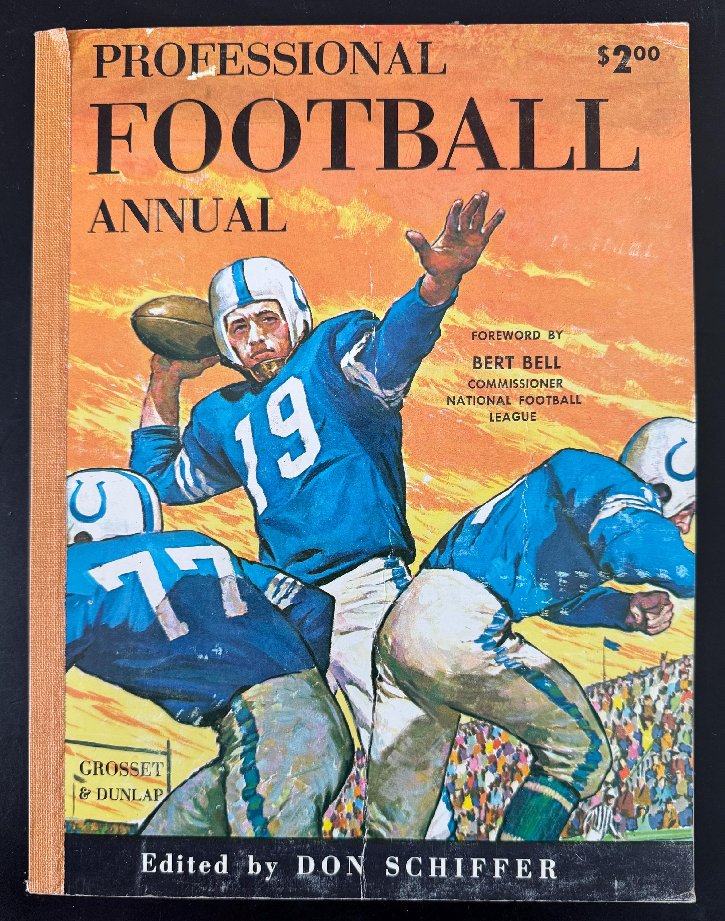 1959 Professional NFL Football Annual (yearbook Style) - Etsy