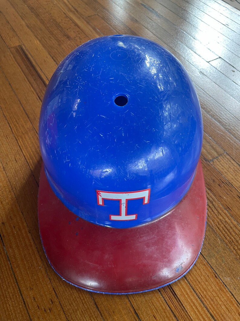Texas Rangers MLB Vintage Baseball Batting Helmet Vintage 1970s - Etsy