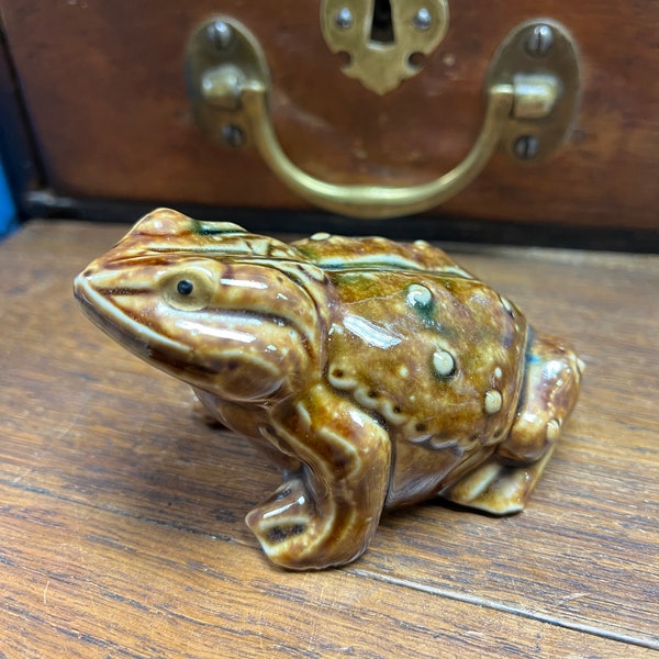 Porcelain Frog - Etsy