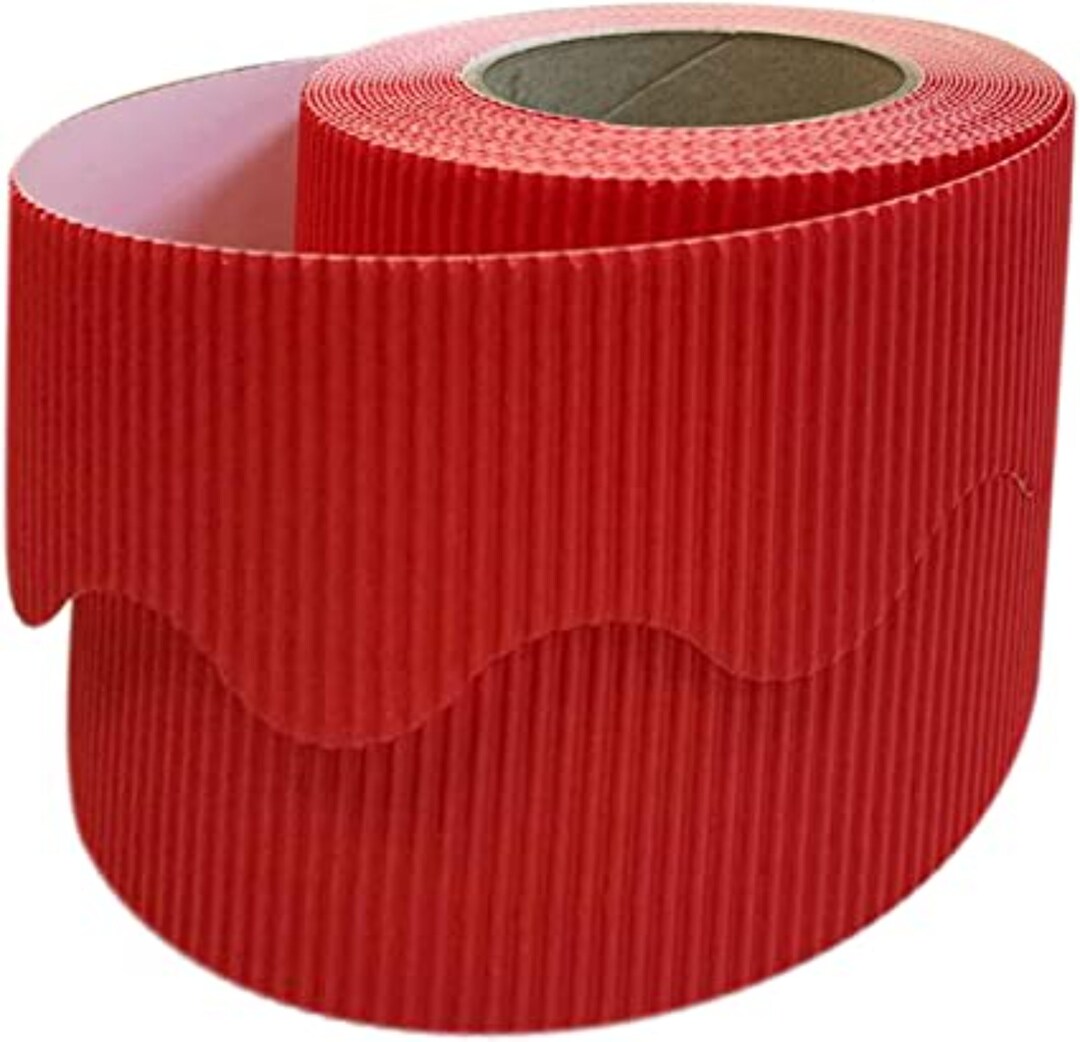Scalloped Edge Corrugated Display Borders Roll - Etsy