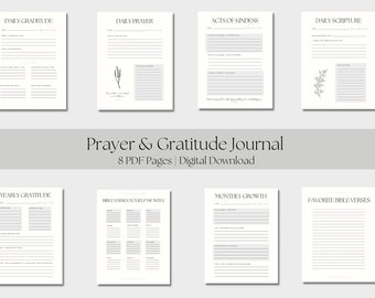 Digital Prayer Journal - Etsy