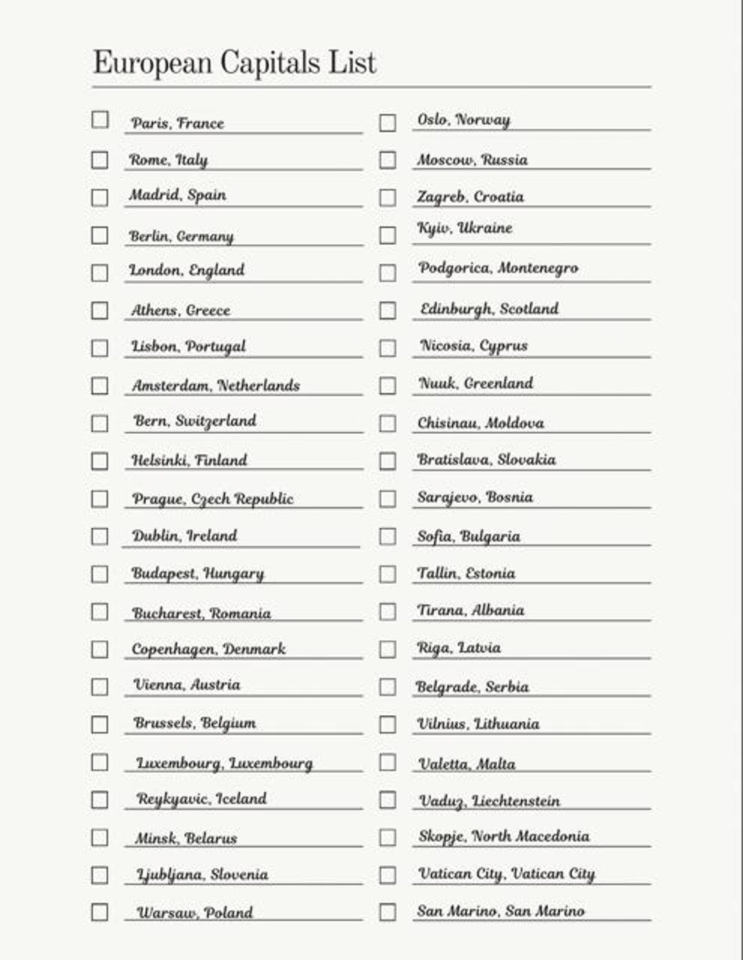 Travel Bucket List Map Packing Vacation World Europe Asia America ...