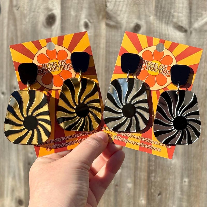 Mcm Ball Earrings - Etsy UK