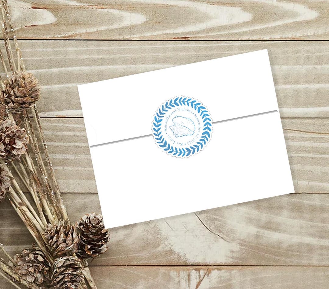 White Guest Address Labels, Personalize Envelope Seal, Wedding ...