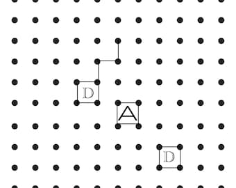 Printable Dots and Boxes Game | Instant Digital Download | Fun Family ...