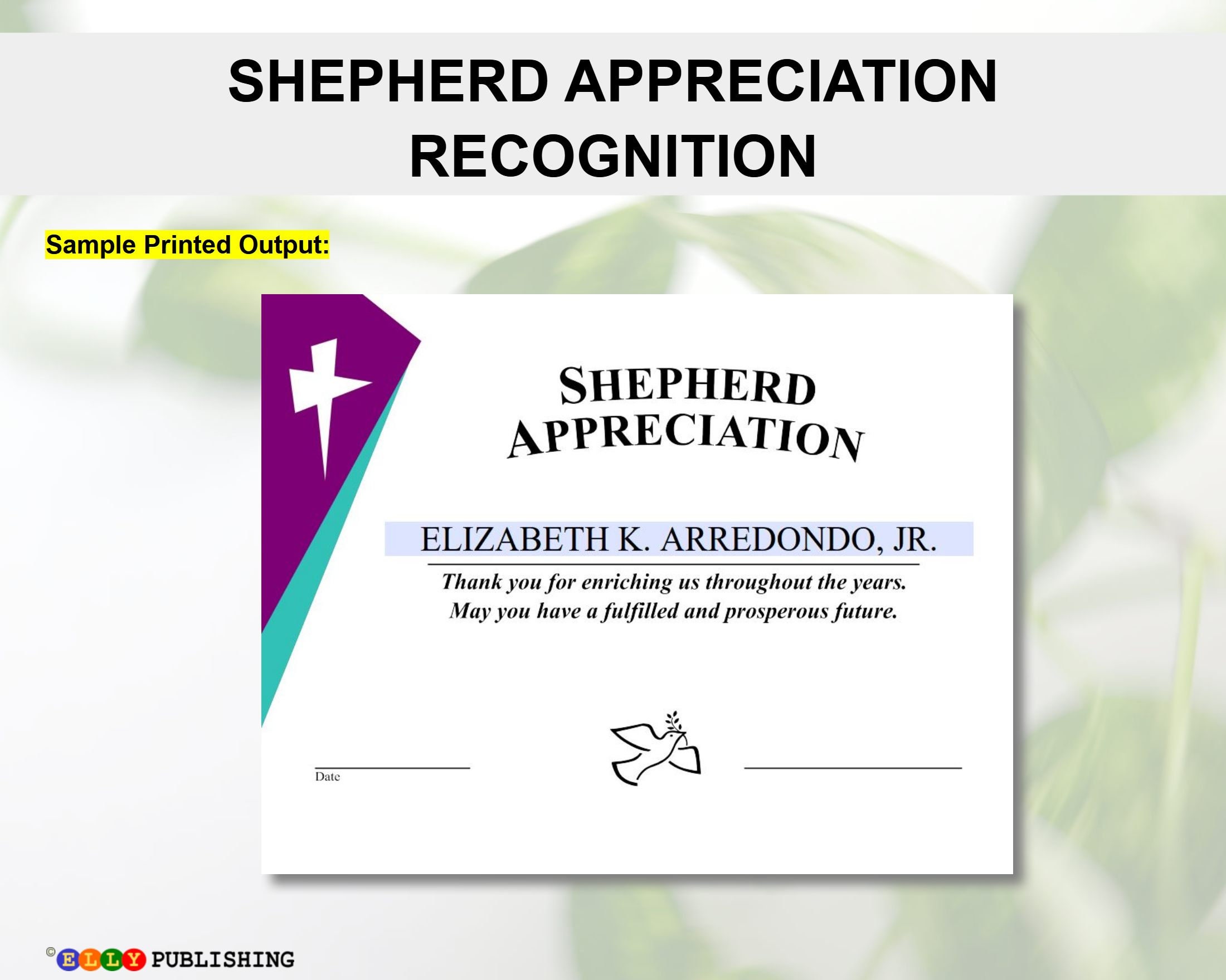 Certificate, Award, Recognition,appreciation,vbs,sunday School,church ...