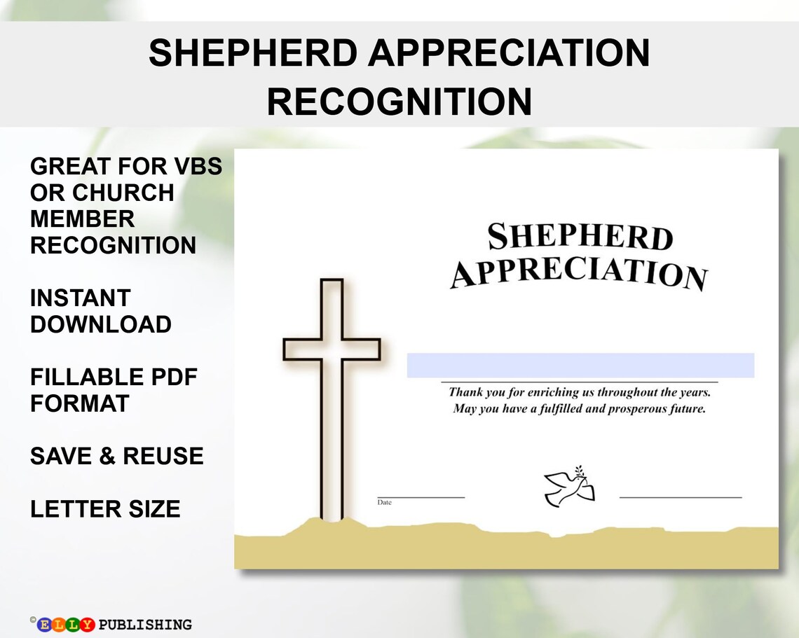 Certificate, Award, Recognition,appreciation,vbs,sunday School,church ...