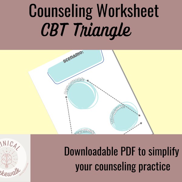 Cognitive Behavioral Therapy - Etsy