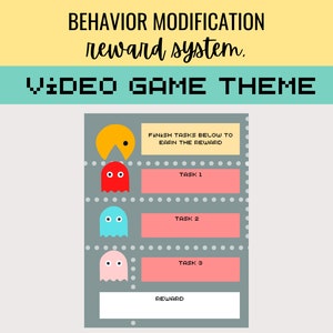 Behavior Modification Reward Chart for Kids - Etsy
