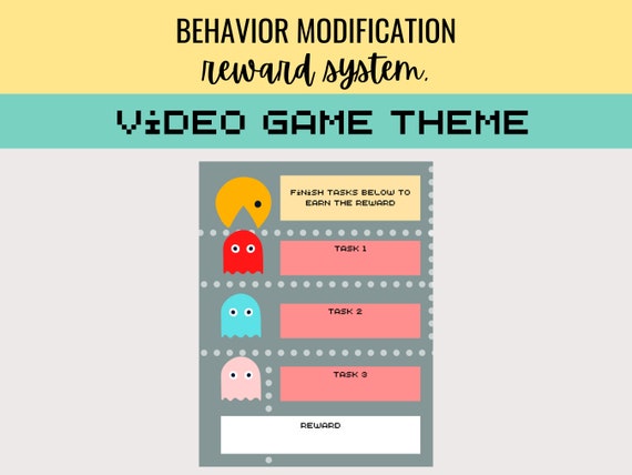Behavior Modification Reward Chart for Kids - Etsy