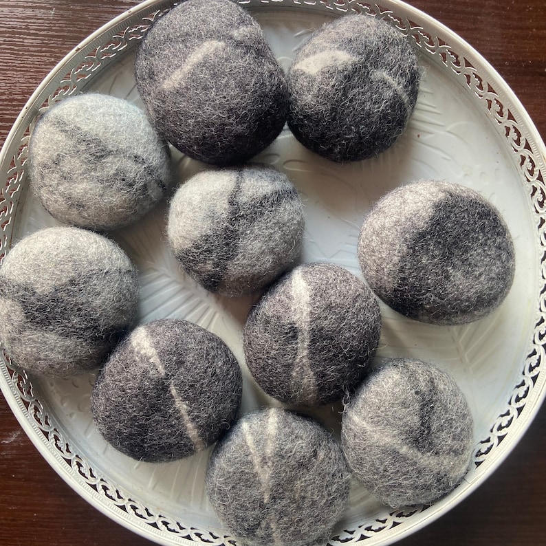 Felted Wool Stones , Eco-friendly Decor Wool Pebbles 5/10 Pcs. - Etsy
