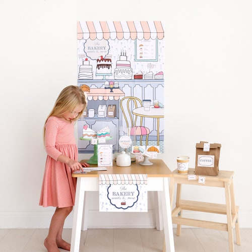 Printable CUPCAKE BAKERY Pretend Play Instant PDF Download - Etsy