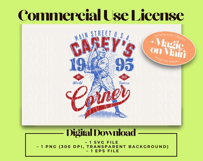 Commercial Use** Casey's Corner SVG PNG EPS | Disney Inspired Digital ...