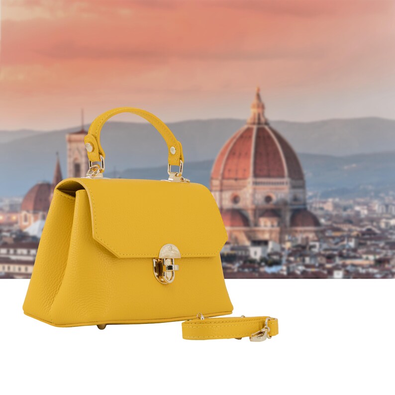 Italian Handmade Leather Bags for Woman | Elegant Mini Leather Top ...