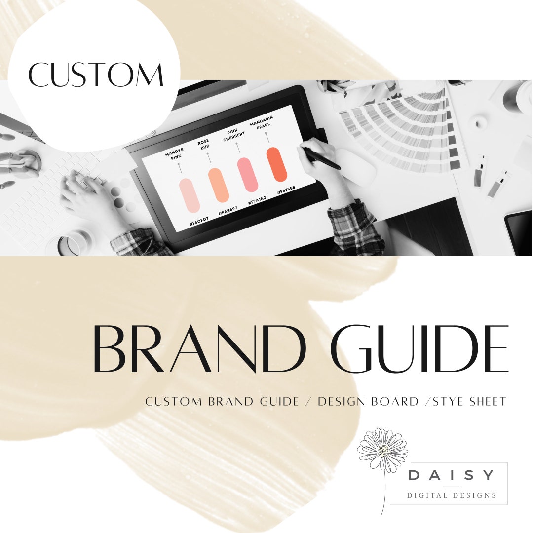 Custom Brand Guide / Style Sheet / Brand Board - Etsy