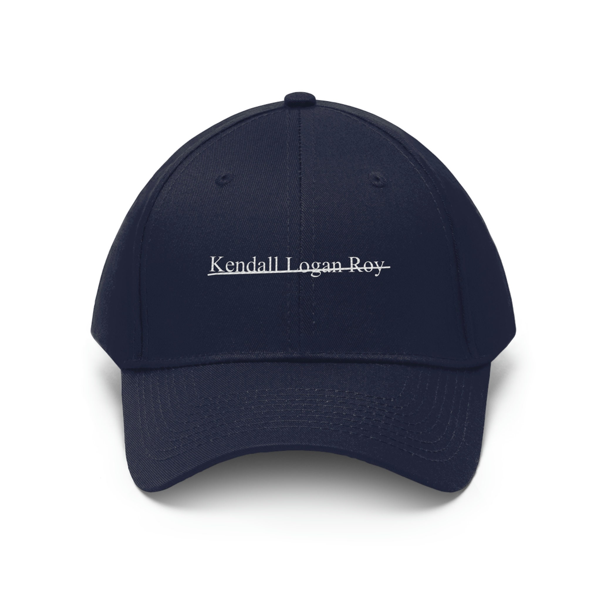 Kendall Logan Roy Crossed Out or Underlined Hat, Succession Hat ...