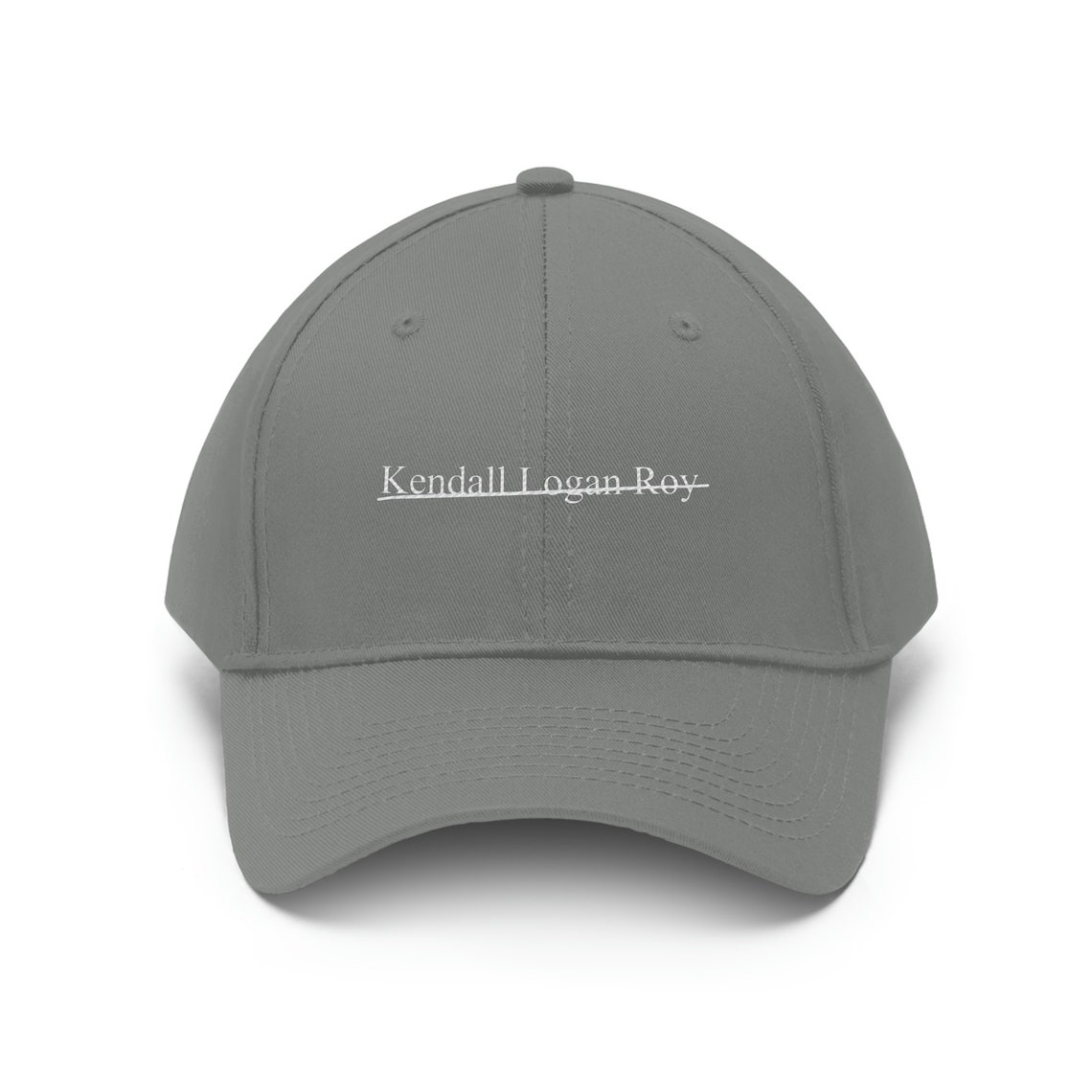 Kendall Logan Roy Crossed Out or Underlined Hat, Succession Hat ...