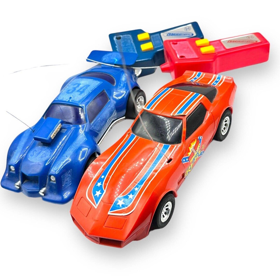 Vintage 1970s Remote Control Cars Corvettes, and Camaro Retro Rebel ...