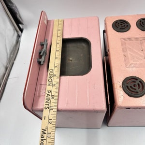 Vintage 1950s Wolverine Company Pink Tin Play Doll Kitchen Sink and ...