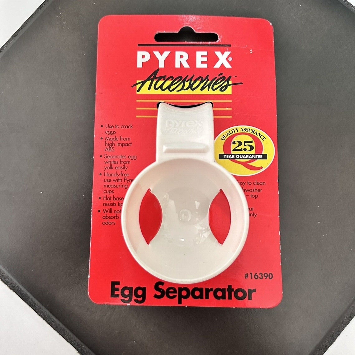 Vintage Pyrex Accessories Egg Separator New Old Stock Like Tupperware ...